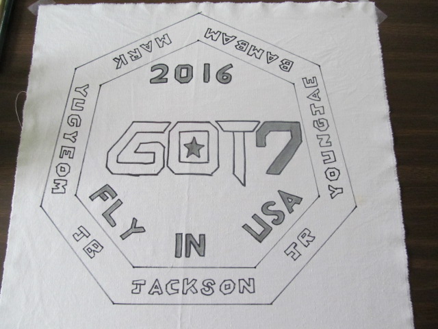 Banner Time: Making a Fan Banner for a Kpop Concert. – KPOP Jacket Lady